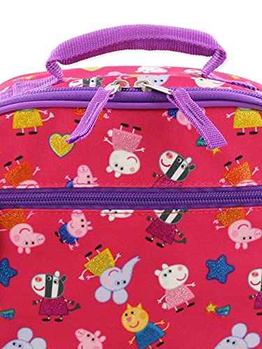 Peppa Pig Nick Jr Girls Soft Insulated School Lunch Box
