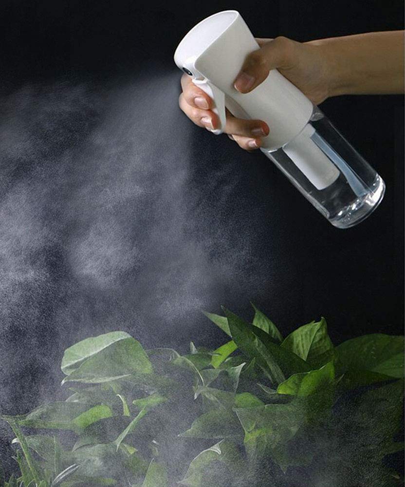Empty Spray Bottle 2oz/60ml Hair Spray Bottle Mist Sprayer Fine Mist Spray Bottle Ultra Fine Continuous Spray Water Bottle for Hair Styling, Plants, Cleaning, Misting & Skin Care Clear/2Pack (1pack)