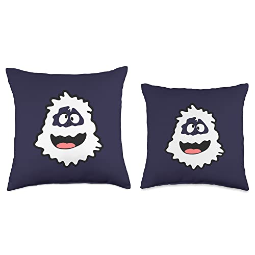 Me 2 a Tee Creations Christmas Collection Abominable Snowman Bumble Funny Fun Christmas Graphic Design Throw Pillow, 16x16, Multicolor