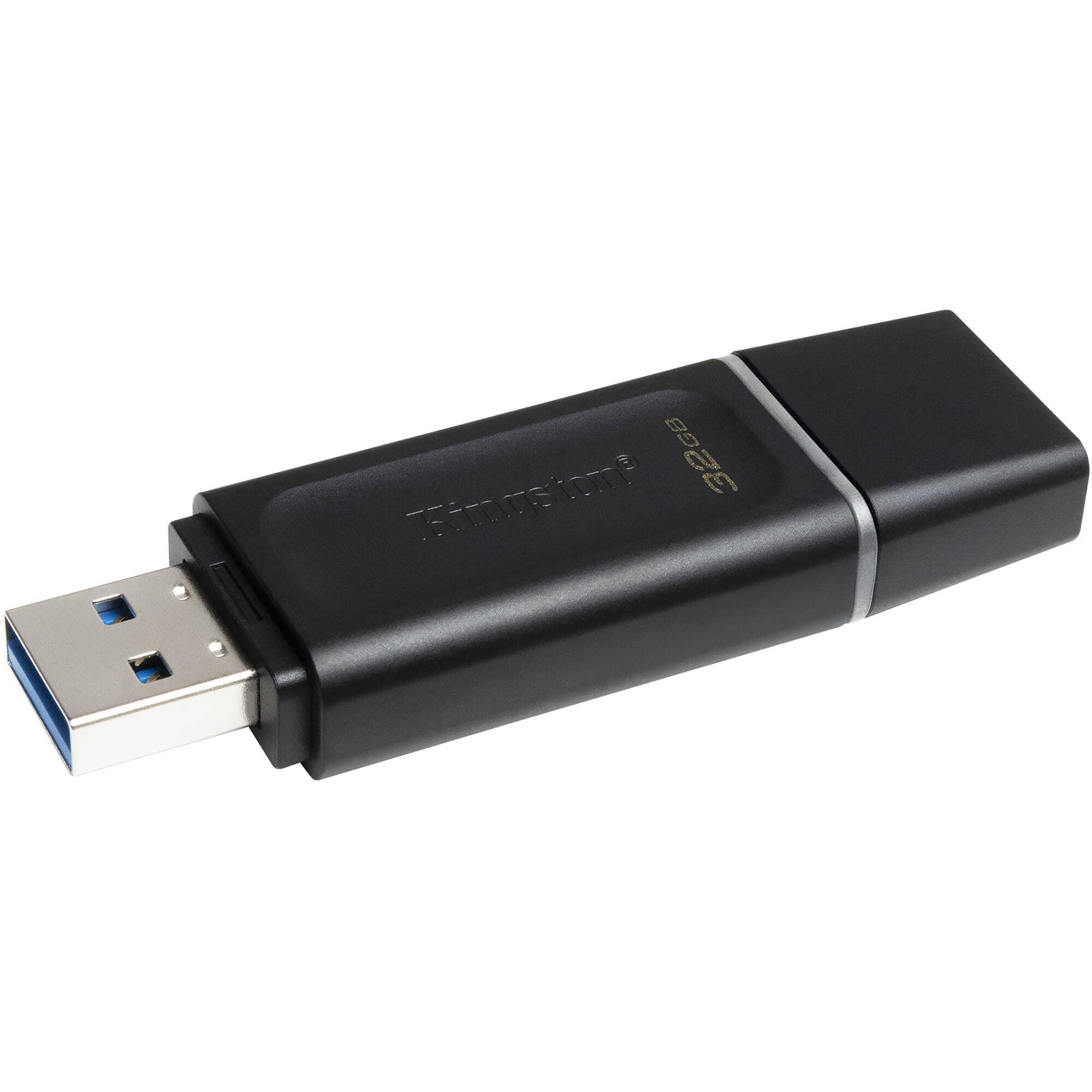 Kingston 32GB Exodia Flash Drive - DTX/32GB (6 Pack) + Case Logic JDS-6 USB Drive Shuttle 6-Capacity-Black