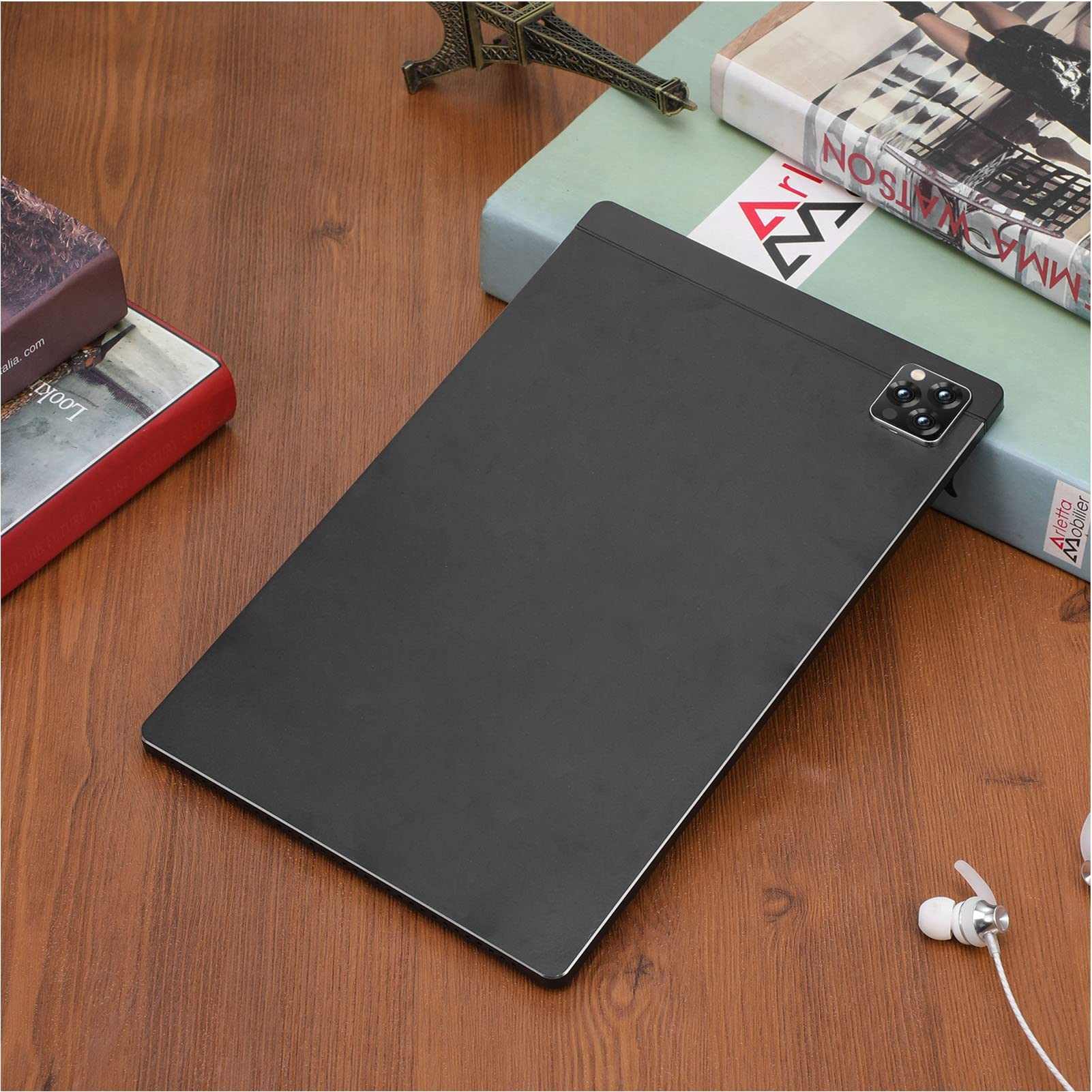 Luqeeg 10 Inch Tablet for Android 10.0-1280x800 IPS HD Display, 5G WiFi Dual Band Gaming Tablets, Octa Core CPU, 4GB RAM 64GB ROM, 128G Expansion Storage, 6000mAh Ultra Long Standby (US)