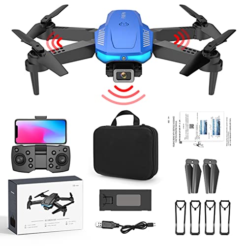 Xecvkr Drone with Dual 4K HD FPV Camera for Kids&Beginner - 2023 Remote Control Drone Gifts for Girls Boys Altitude Hold Headless Mode One Key Start Speed Adjustment 4 Channel Altitude
