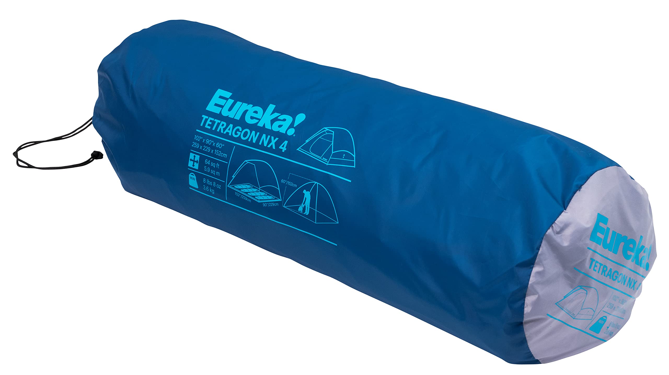 Eureka! Tetragon NX 3-Season Family and Car Camping Tent (4 Person)