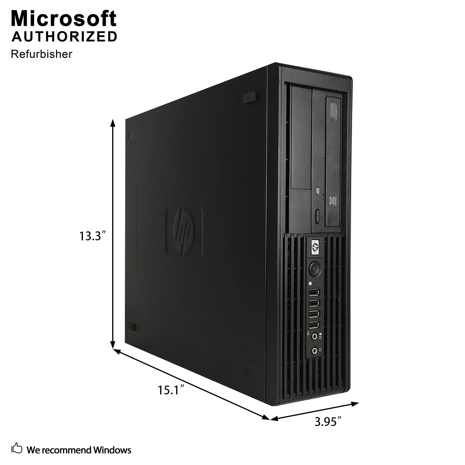 HP Z220 Desktop Computer - Intel Core i7 3.8GHz, 32GB DDR3, New 1TB SSD, Windows 10 Pro 64-Bit, WiFi, DVDRW, USB 3.0 (Renewed)