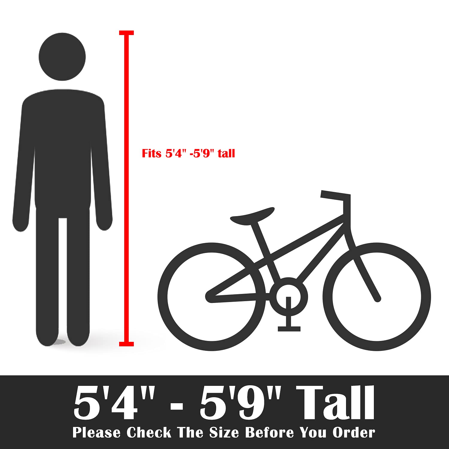 EUROBIKE 27.5inch Mountain Bikes 3 Spoke Mag Wheel (X1 Black-red)