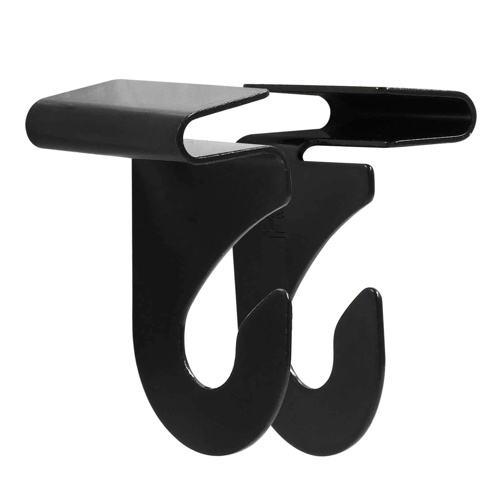 LifCratms 12 Pairs Drop Ceiling Hooks, White Ceiling Tile Hooks Metal T-Bar Track Clips Suspended Ceiling Tile Hanging Hooks Ceiling Clips for Hanging Plants Office Signs Classroom Decorations