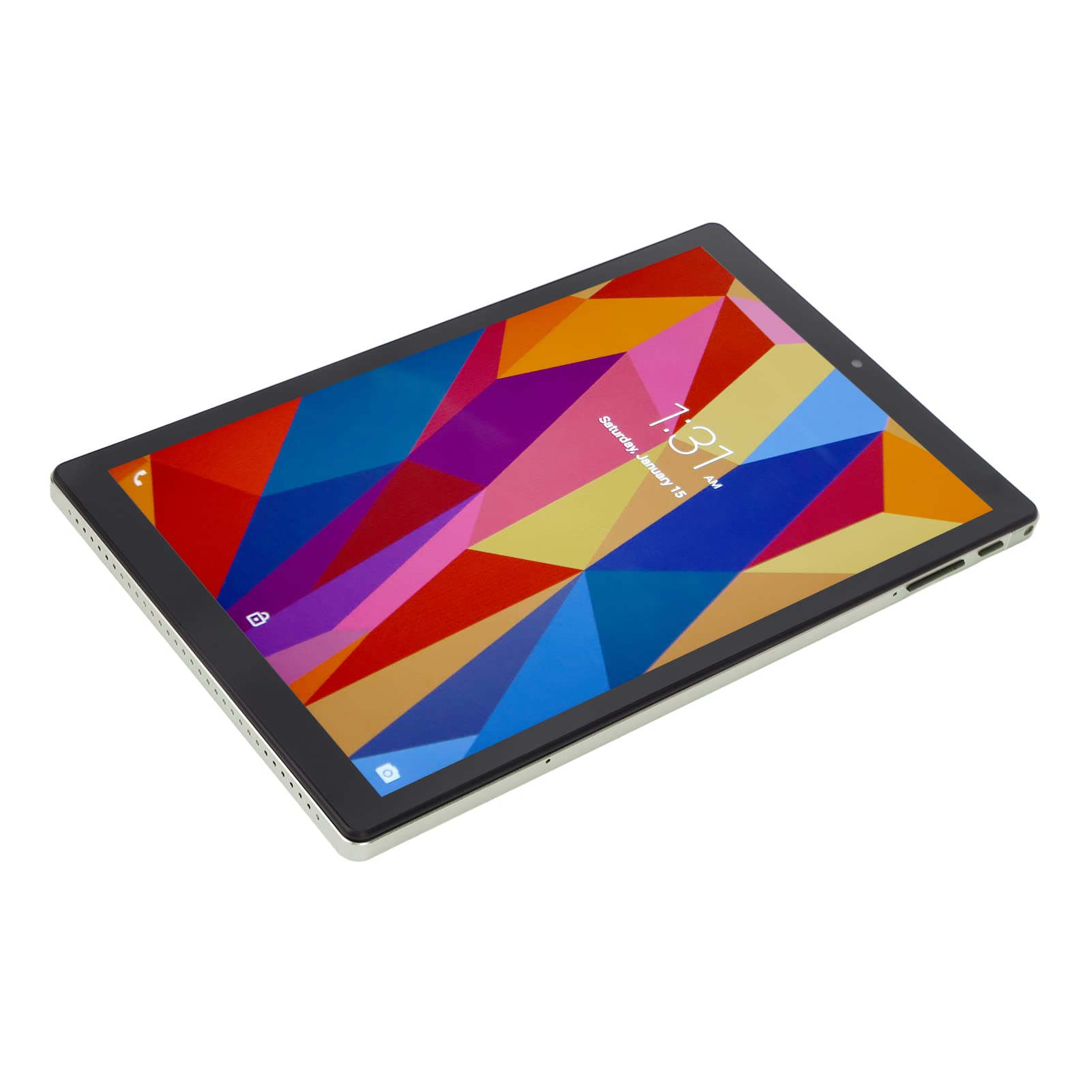 LEYT Tablet PC 10.1 Inch Tablet Octa Core 100-240V Green 1920x1200 IPS Dual Cameras for Work (US Plug)
