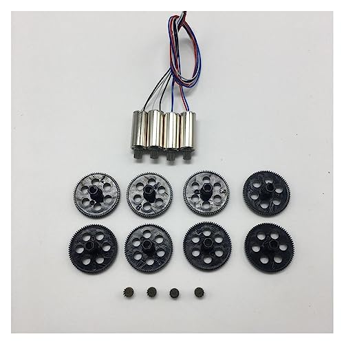 XUCHIL SG700 S169 SG700-D Drone RC Quadcopter Spare Parts Fold Wing Arm Include Gears LED Axis Motor Set Upgrade Bearing Etc Part Kit (Color : 8620 Version motor-09, Size : .)