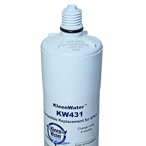 KleenWater KW431 Replacement Water Filter Compatible With Aqua-Pure AP431 - AP430SS, Set of 3