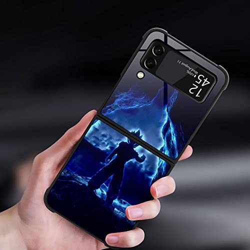 DJSOK Compatible with Samsung Galaxy Z Flip 5 5G Case,Anime pic0448 for Girls Boy Exquisite Pattern Shockproof Non-Slip Anti-Scratch Case for Samsung Galaxy Z Flip 5 5G
