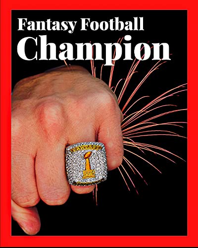 Spire Designs Fantasy Football Championship Ring - FFL Ring with Display Box (10)