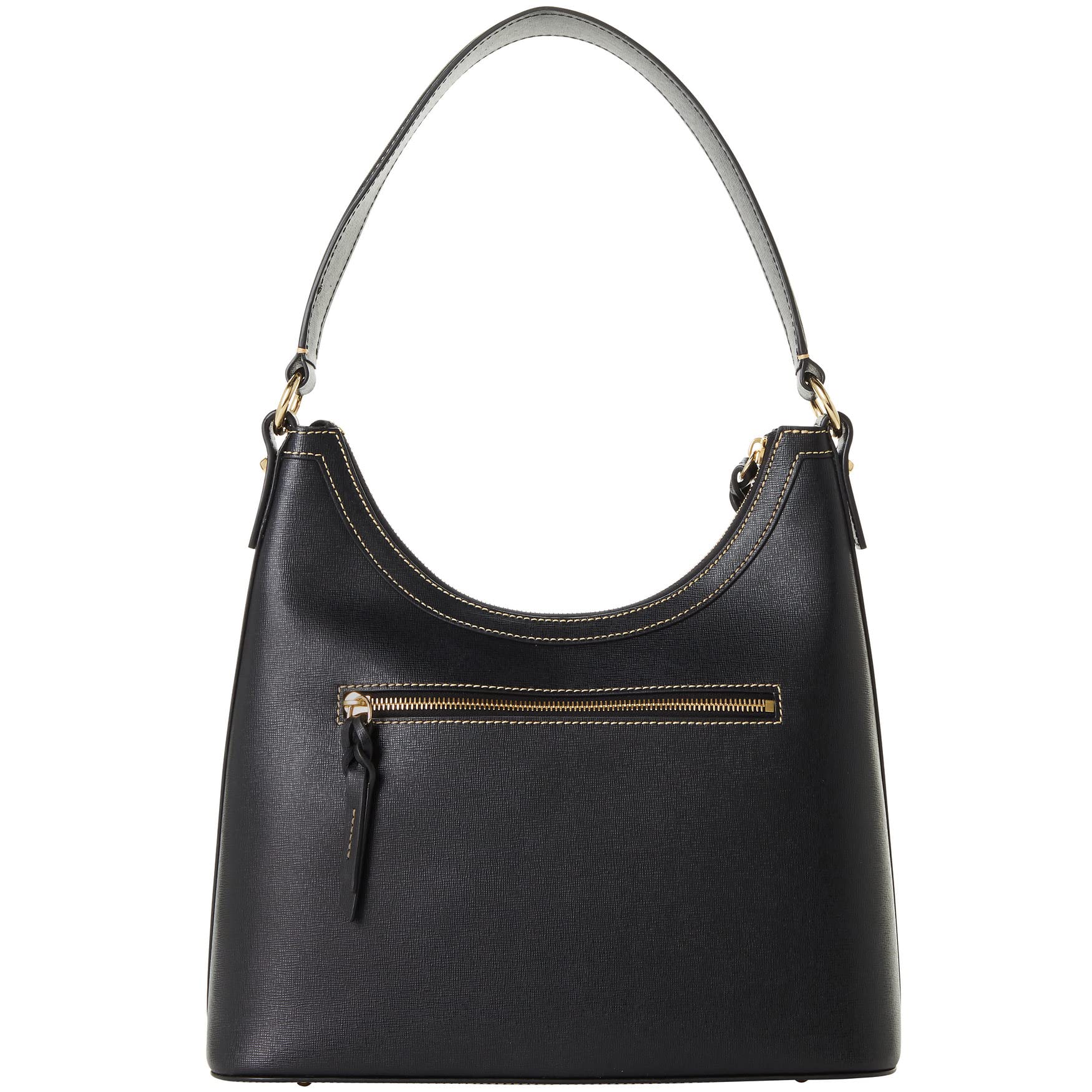 Dooney & Bourke Handbag, Saffiano Hobo Shoulder Bag - Black