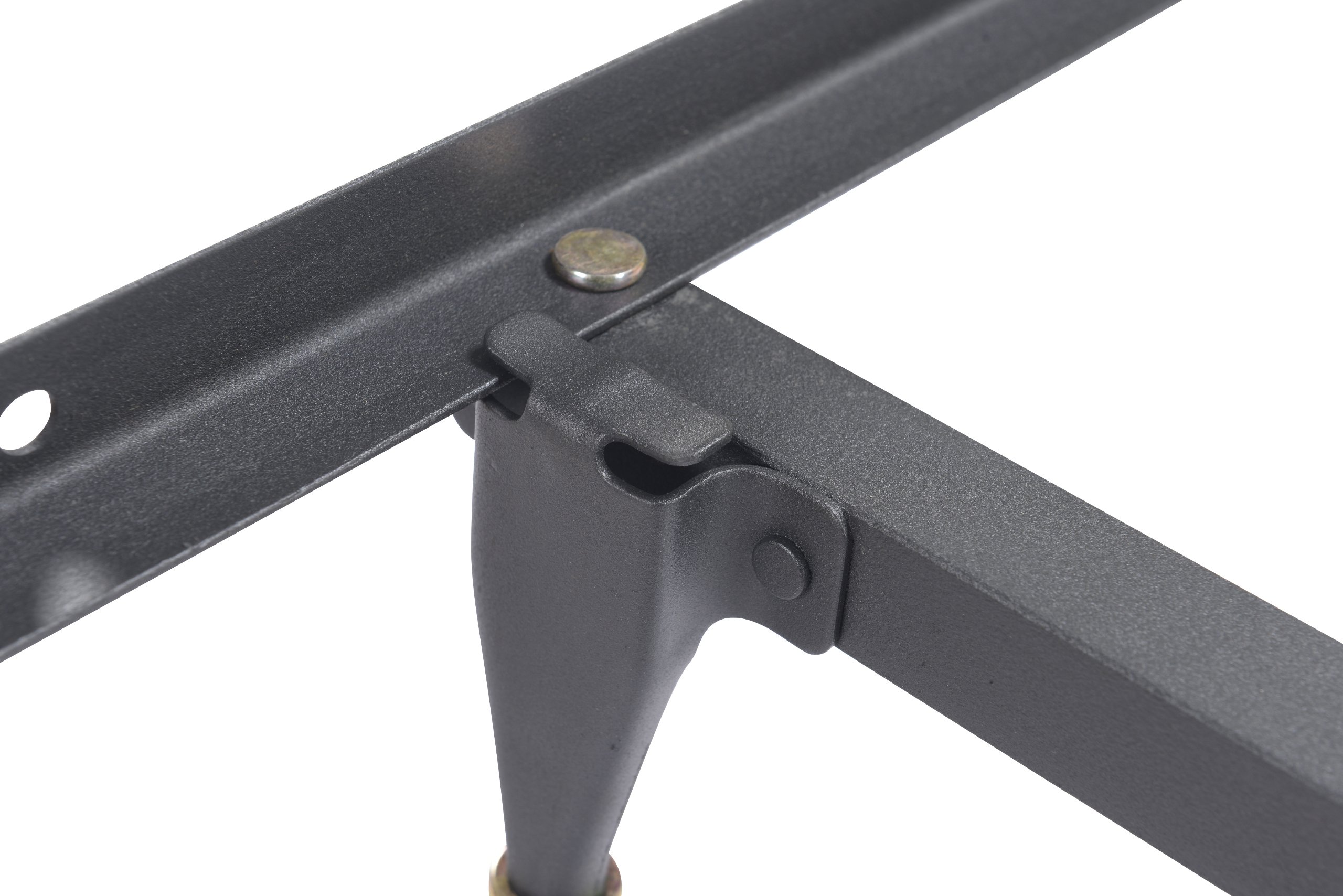 KB Designs β Heavy Duty Metal Queen Size Bed Frame with Center Support, (Glide Legs)