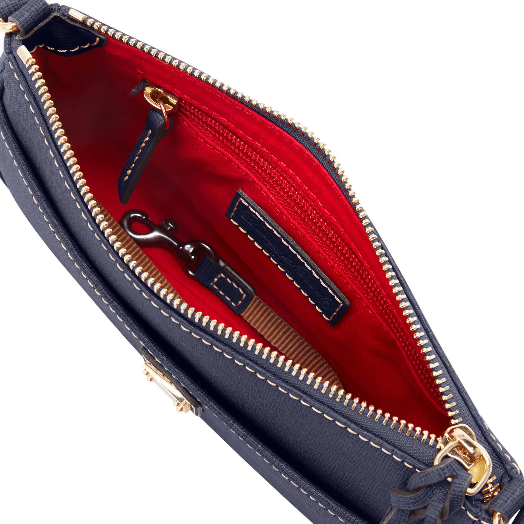 Dooney & Bourke Handbag, Saffiano Lola Crossbody - Marine