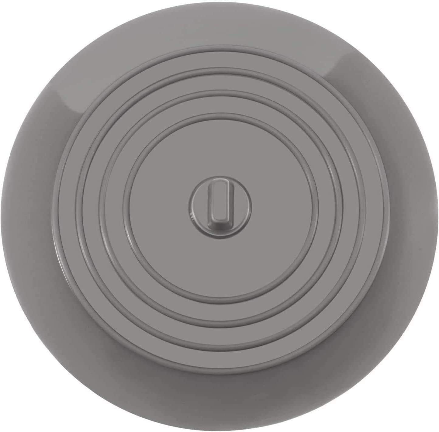 Liffshsy Rubber Drain Stopper, 2PCS Silicone Floor Drain Plug Cover Kitchen Bath Tub Sink Rubber Water Stopper, Kitchen Sink Laundry Bathtub Floor Water Plugs
