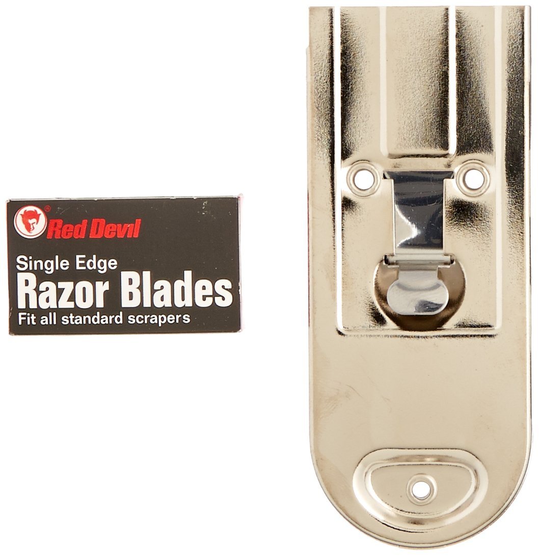 Red Devil 3222 5 Single Razor Blade Scraper