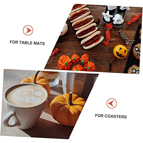 Printed Table Mats 4pcs Halloween Placemat Individuales para Mesa De para Mesa De Jute Placemat Kitchen Mat Dining Place Mat Heat Protection Mat Kitchen Hot Pads