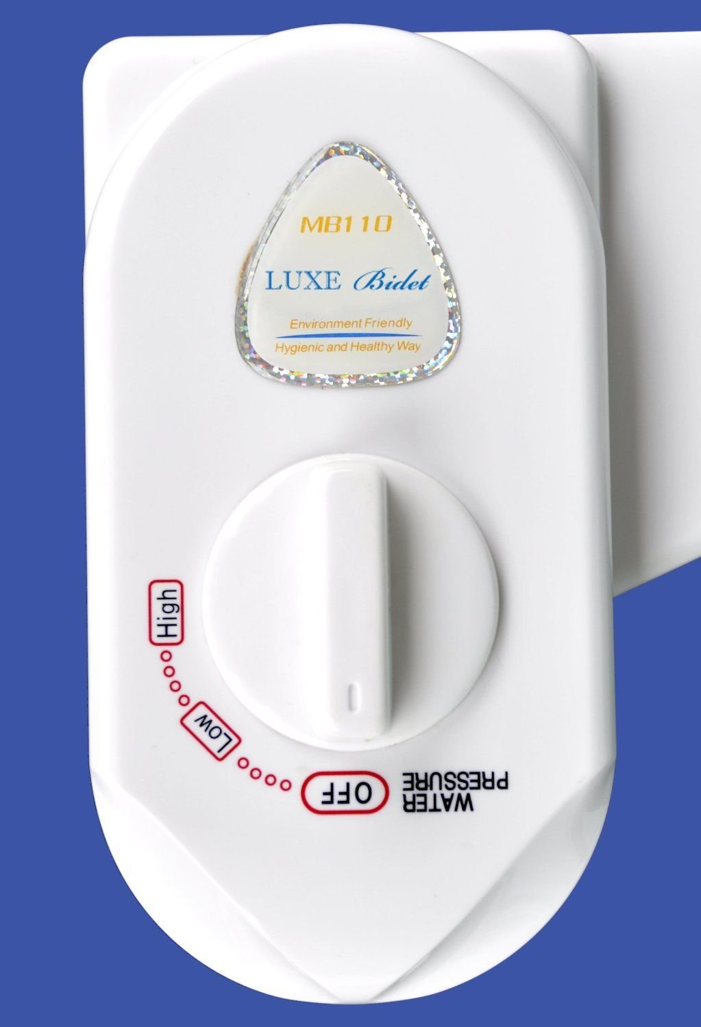 LIFTREN MB110Bidets Luxe MB110 Fresh Water Spray Non-Electric Mechanical Bidet Toilet Seat Attachment, Original Version