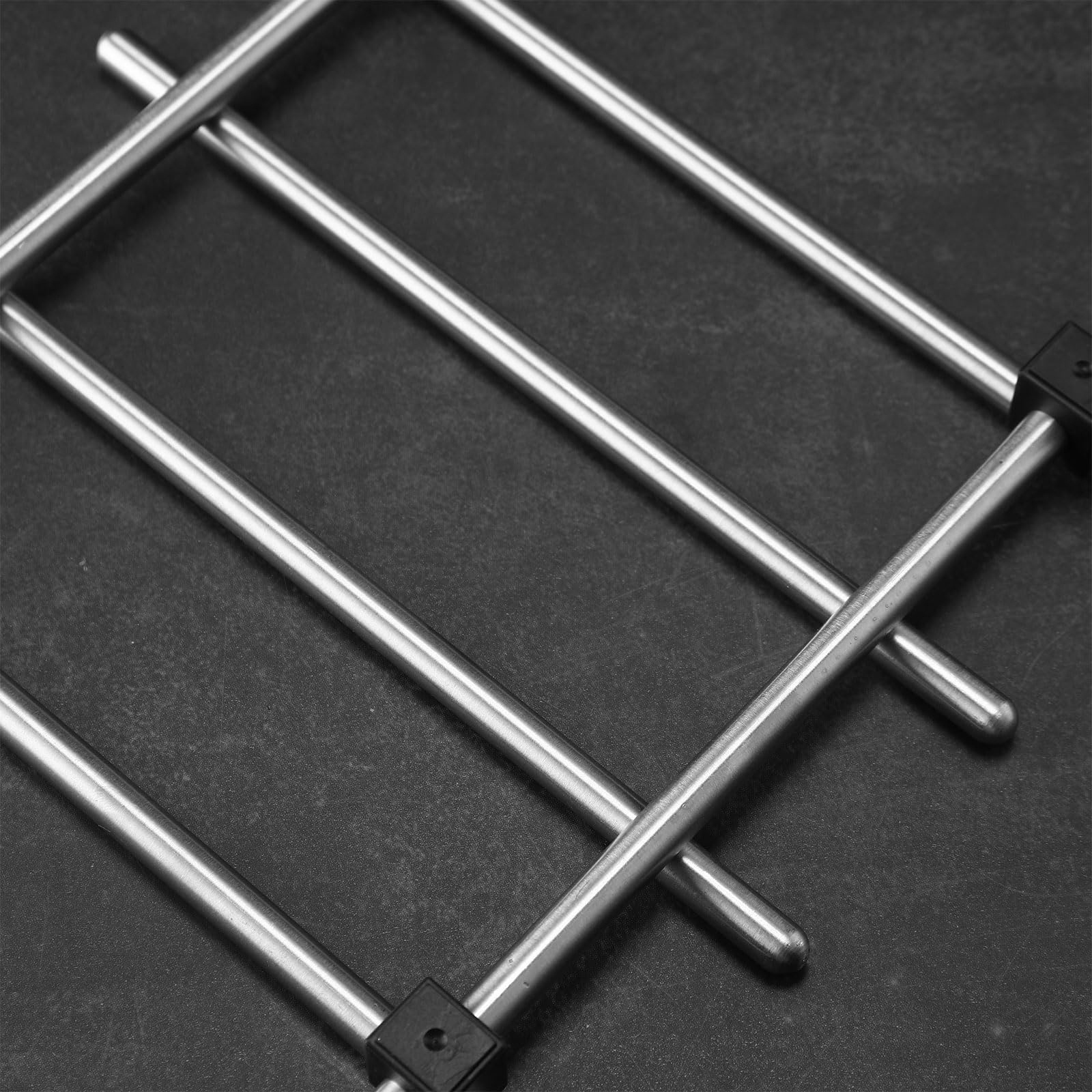 Hicarer 4 Pcs Stainless Steel Trivet for Pots and Pans Stainless Steel Pot Trivets Cast Iron Trivet Cooling Racks for Kitchen Dining Table Decor Hot Pads Cooking and Baking Pans Holder, 7 x 7 inches