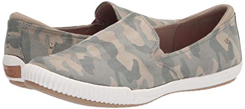 Dr. Scholl's Shoes Women's Jot It Down Sneaker, Light Green Camo, 9