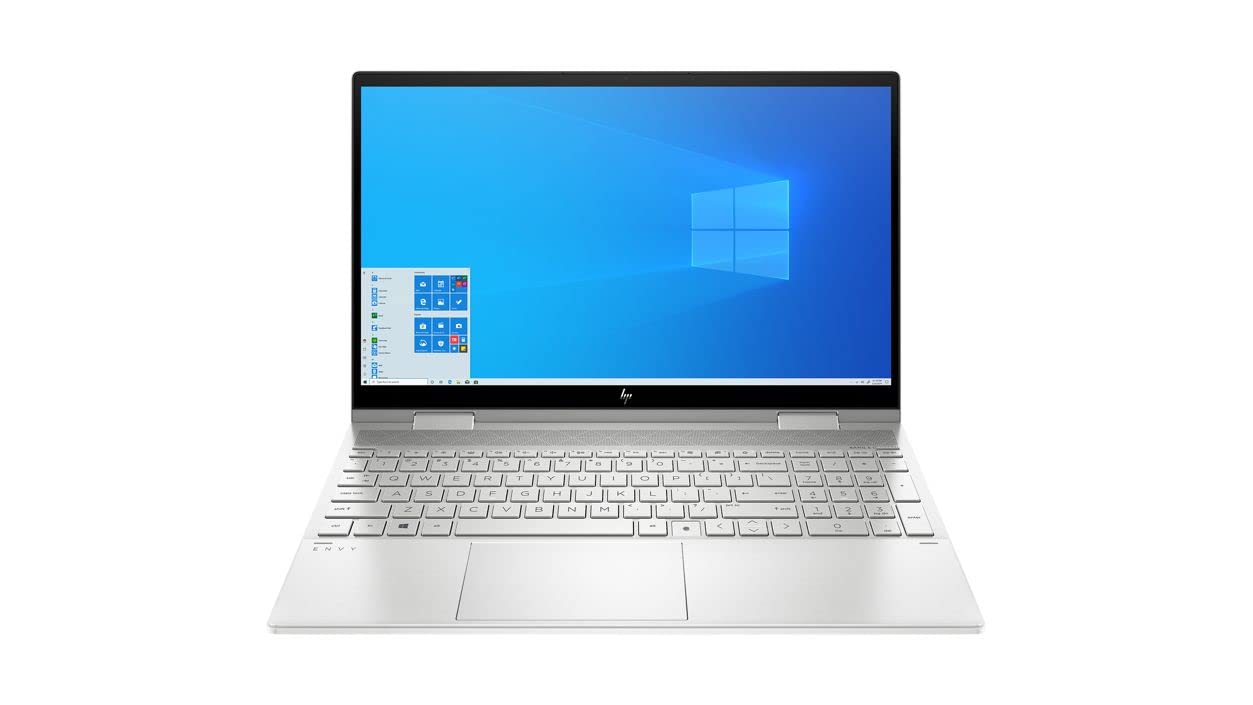 HP Latest Envy X360 15.6" FHD Touchscreen 2-in-1 Laptop, Intel i5-1135G7 4-Core, Iris Xe Graphics, 16GB RAM DDR4 512GB M.2 SSD, WiFi 6, USB-C, Backlit Keyboard, Fingerprint, Windows 11 Pro