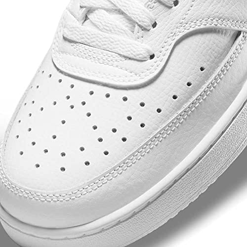 Nike Women's Basketball Shoes, White White Metallic Silver, 6.5 US