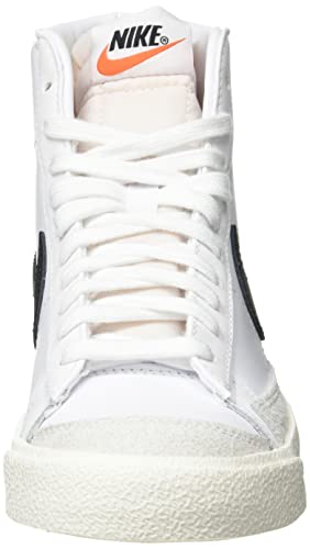 Nike Women's Gymnastics Sneaker, White/Black-sail, 9
