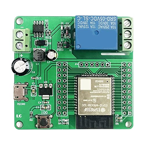 MACIMO DC5-60V Power Supply ESP32 Development Board Single Relay Module ESP32-WROOM Development Board