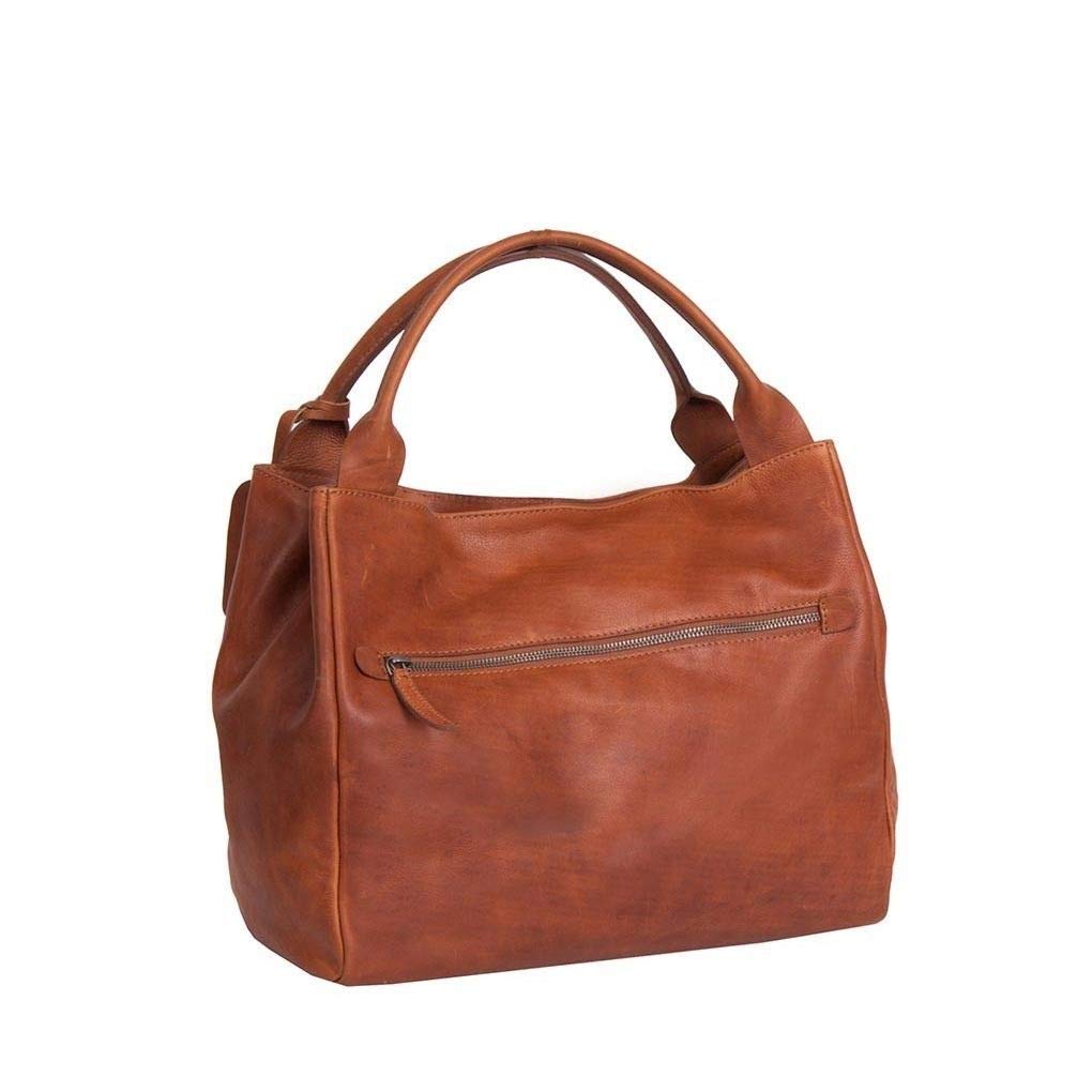 The Chesterfield Brand Shoulder Bag Cardiff | Made Of Leather (Cognac)