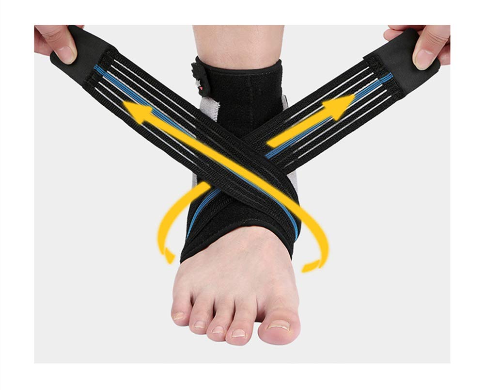 EverNight Fixed Ankle Support,Sports Sprain Injury Recovery Ankle Stabilizer,Adjustable Sports Ankle Brace
