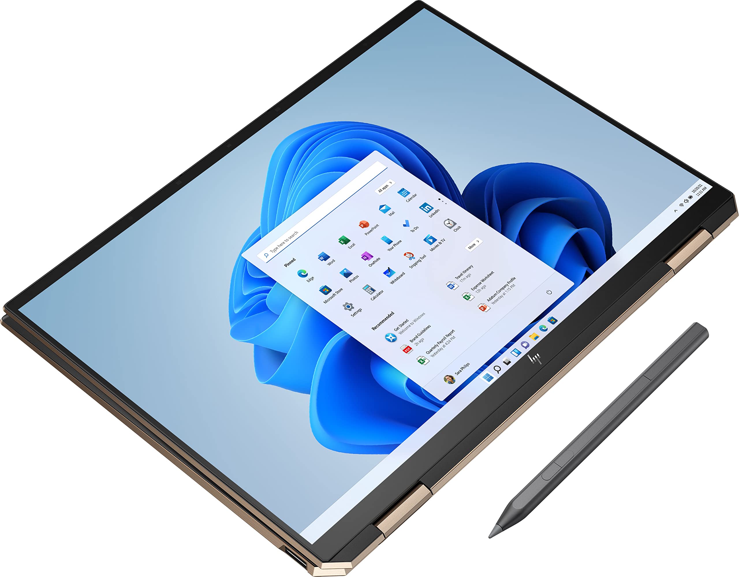 HP Spectre X360 14 2-in-1 Laptop 13.5" 3K2K UHD OLED Touchscreen 11th Gen Intel Quad-Core i7-1195G7 16GB RAM 2TB SSD Backlit Fingerprint Thunderbolt Pen Win11(Renewed)