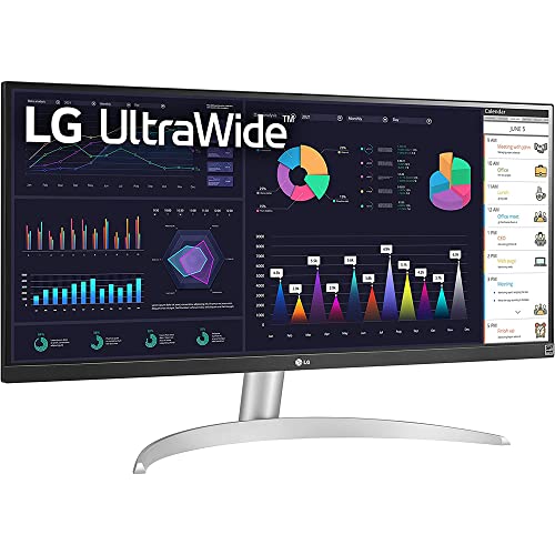 LG 29WQ600-W UltraWide FHD 29 inch Computer Monitor with HDR10 and AMD FreeSync 2 Pack Bundle with 1 YR CPS Enhanced Protection Pack