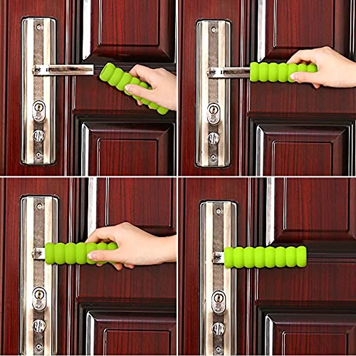 PXLYWLTZL Set of 6 Door Handle Covers,Door Knob Covers EVA Foam,Door Handle Protector,Door Handle Cover for Heat,Antifreeze Hands in Winter, Anti-Collision Child/Kids Safety,Anti-Static