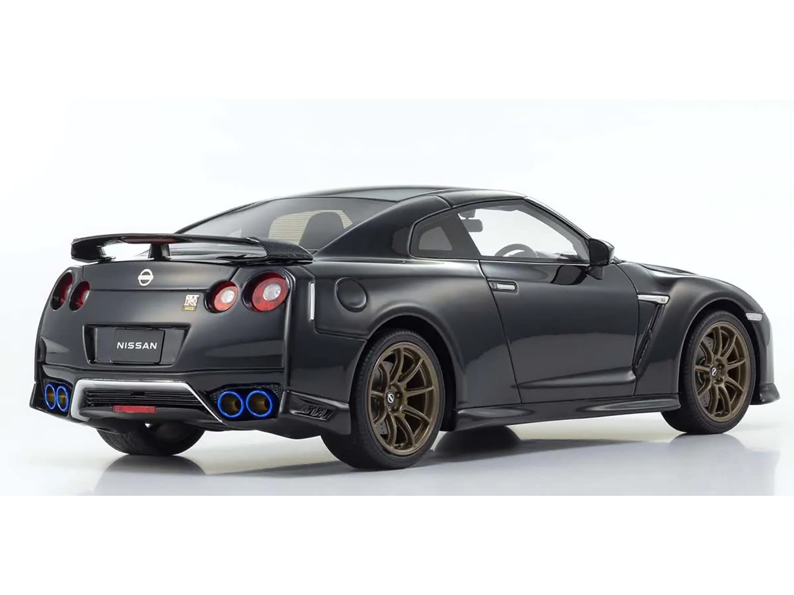 GT-R Premium Edition T-Spec RHD (Right Hand Drive) Midnight Purple Metallic 1/18 Model Car by Kyosho KSR 18057 MP
