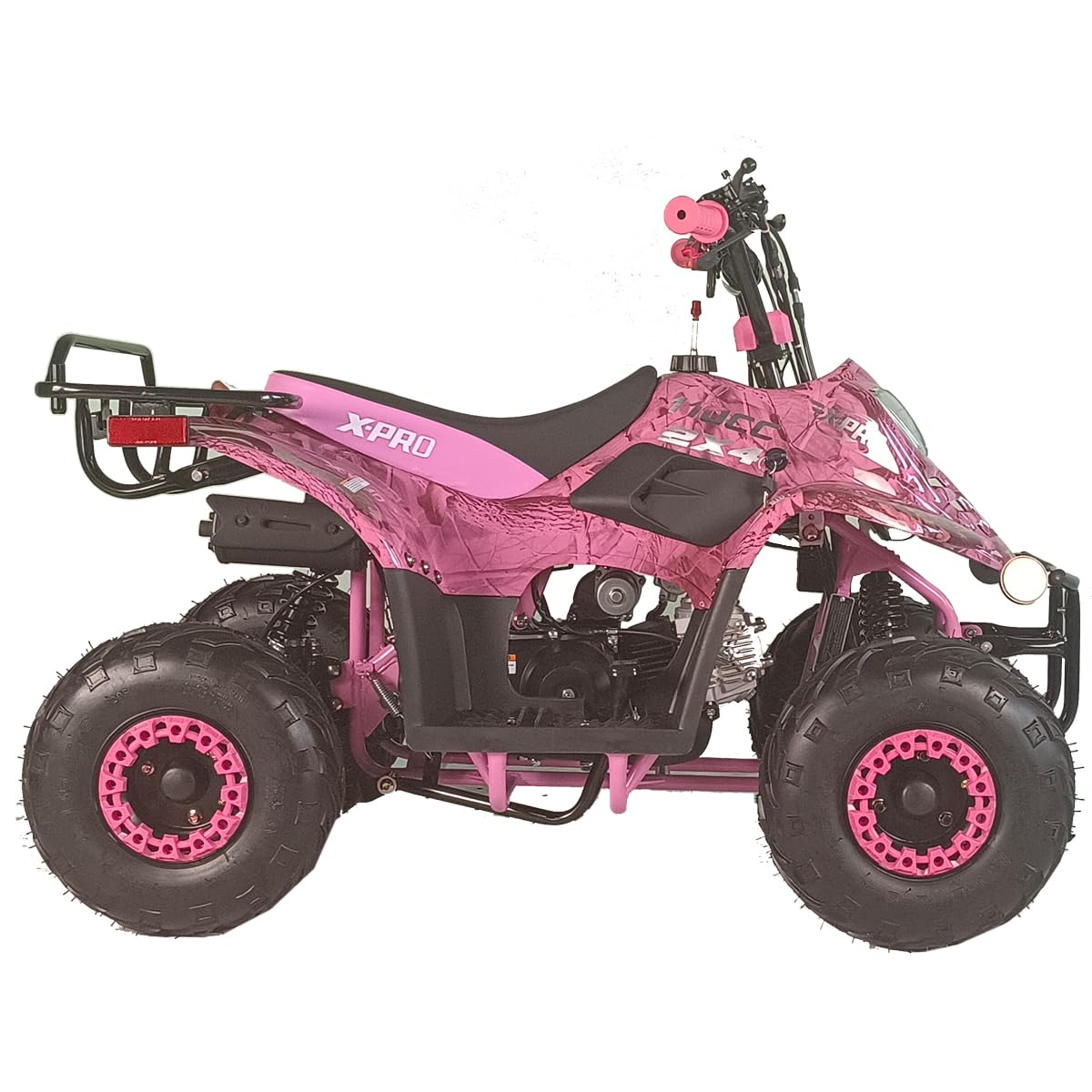 X-PRO 110cc ATV Quad ATVs Quads 110cc 4 Wheeler ATVs ATV 4 Wheelers,Pink