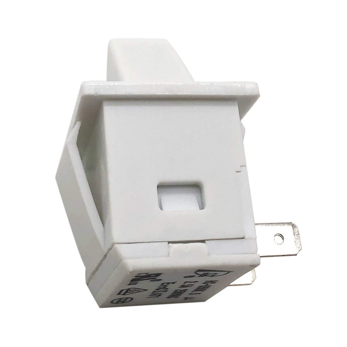 Refrigerator Door Light Switch 2 Feet Replacement for WR23X23343 WR23X10530 Fit for GE Whirlpool Admiral Amana Crosley Jenn-Air KitchenAid Magic Chef Supco Refrigerator Door With Built In Models