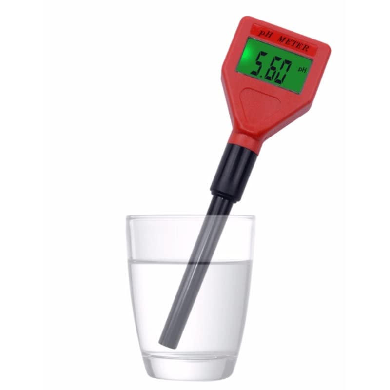 LHLLHL PH Meter Acidimeter Tester Experiment Measuring Water Quality Analyzer with Backlight for Aquarium Pool Water