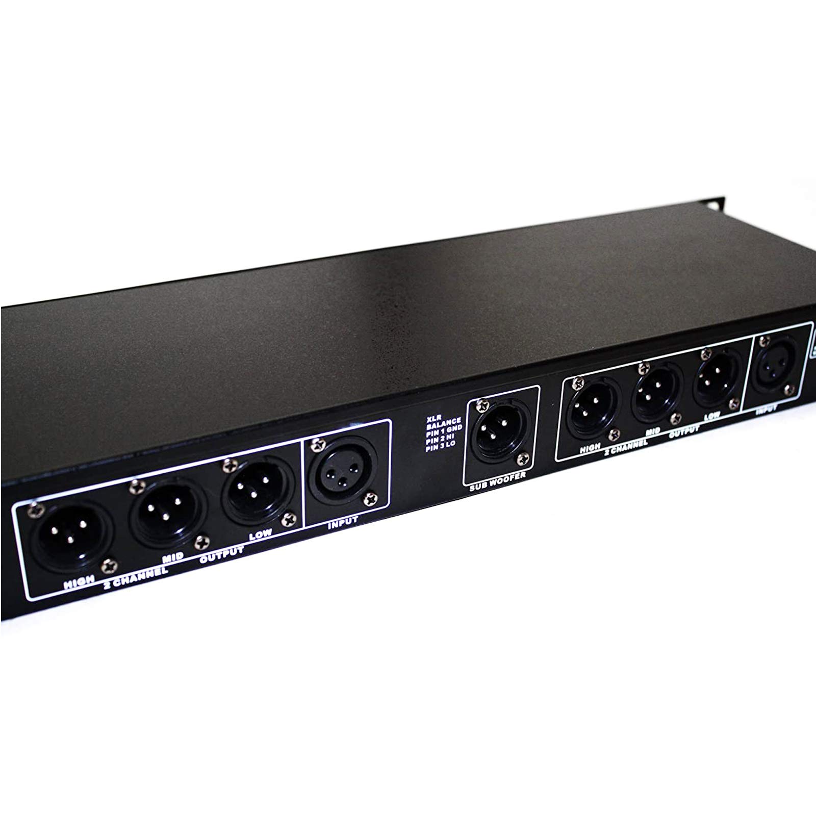 EMB Professional Sound System EBX99 Digital Crossover For Home/DJ Performance/Club/Studio/Stage/Show/Entertainment Frequency Response; 20Hz-25KHz. +0/-1dB