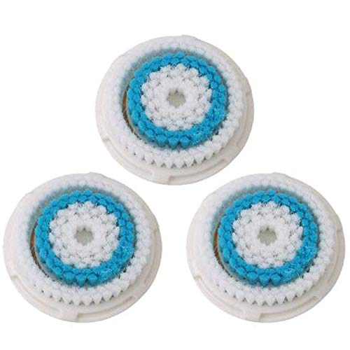 Facial Cleansing Brush Heads,Face Brush Head Replacements Compatible with Clarisonic Mia 1, Mia 2, Mia Fit, Alpha Fit, Smart Profile Uplift,Deep Pore and Sensitive(6 Pack)