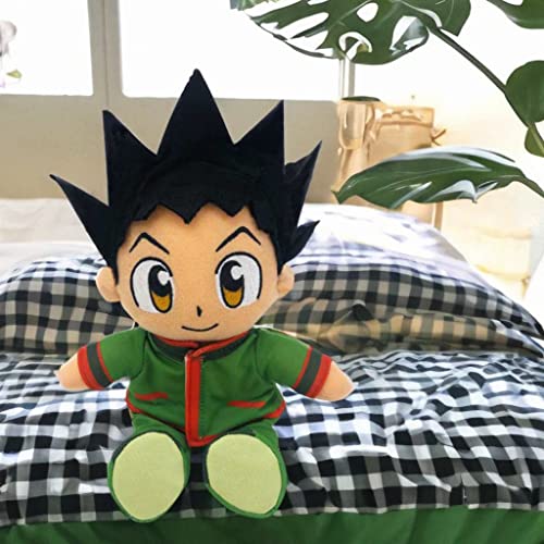 JUST FUNKY Official Hunter X Hunter Full Size Bounty Hunter Plush โ 9" Tall Gon & Killua-Themed Anime Collectible โ Show Off Your NEN, Great Home Decor โ Great Gift for Fans, Bring Everywhere You Go!
