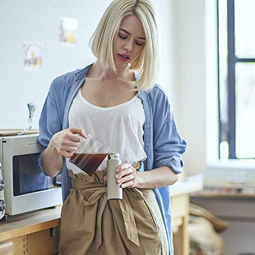Poketle Personal Insulated Bottle, Small 120ml, Stainless Steel, Lightweight, Beige