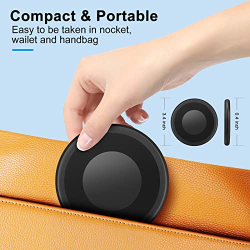 HESIMING USB C to Lightning Adapter Kit,Multi Charging Cable Case Convertor USB C to Type C/iOS Device/Micro Adapter Travel Data Cable Set Contains Card Storage,Phone Holder, Tray Eject Pin(Black)