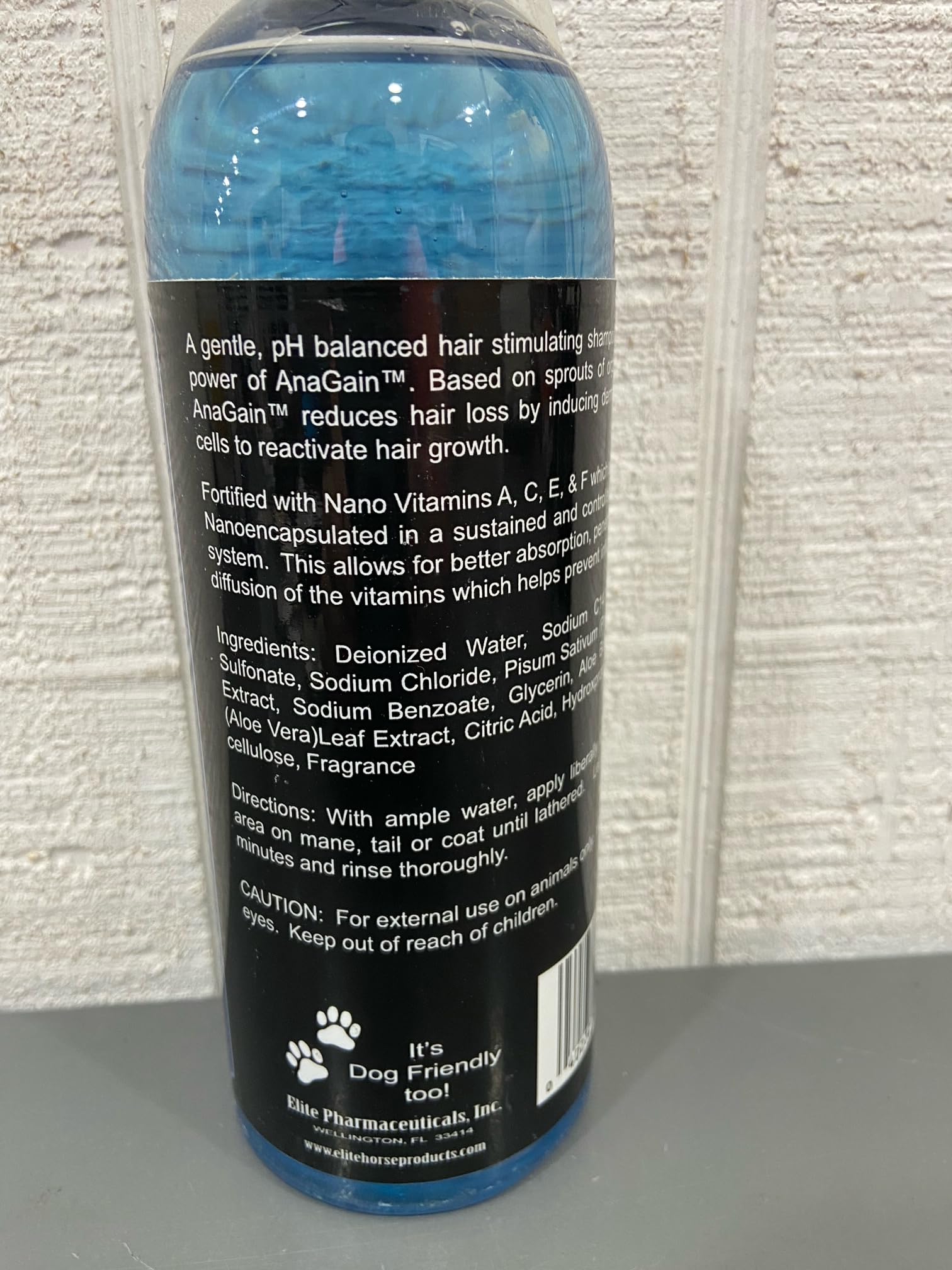 Pyranha Elite E3 Hair 16 oz Growth Equine Horse Dog Mane Tail Growth Stimulant Shampoo