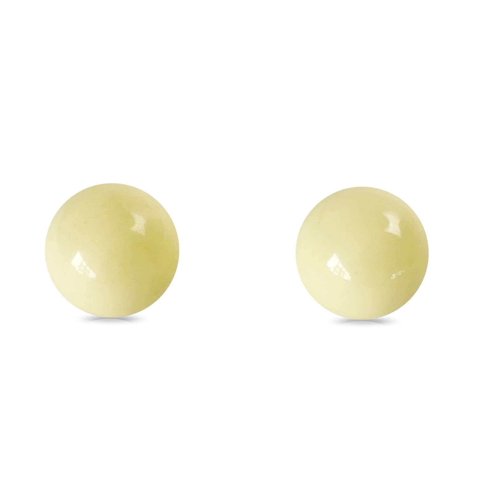YH Poker Roulette Wheel Replacement Balls Pills - 2pcs 15mm Small Casino Roulette Ball,Great Accessories for Roulette Table Game Set