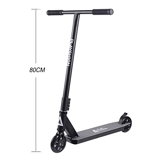 Fun Tricks Scooter Beginners Street Stunt Scooter Intermediate Pro Freestyle Tricks 360° Rotation Push Scooter - Durable Lightweight Material