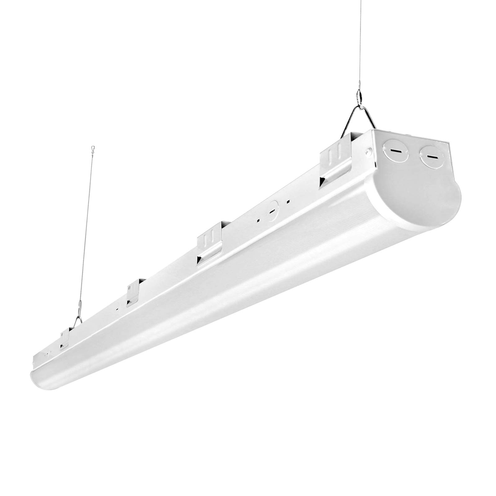 FAITHSAIL 110W 8FT LED Shop Lights, Linkable LED Strip Light, 13800LM, Dimmable, 5000K, Commercial Grade Big Size 8 Foot Linear Ceiling Lighting Fixtures for Warehouse, Garage, Workshop