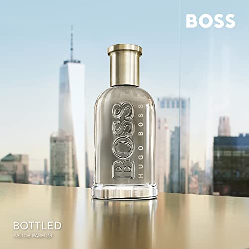 Hugo Boss BOSS Bottled Eau de Parfum Men's Holiday Gift Set (3.3 Fl Oz, 0.33 Fl Oz, 2.4 Fl Oz)