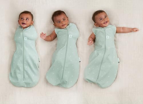 ergoPouch 1 tog Baby Sleep Sack 0-12 Months - Baby Sleeping Sack for Warm & Cozy Nights - Cocoon Swaddle Sack Baby Keeps Calm & Relaxed - Baby Sleeping Bag Regulate Body Temperature (Sage)