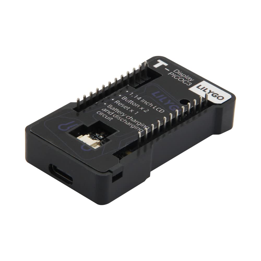 LILYGO T-PicoC3 ESP32-C3 Chip Raspberry Pi RP2040 Dual MCU Wireless TTGO Development Board 1.14 Inch ST7789V Display for Arduino with Shell Version