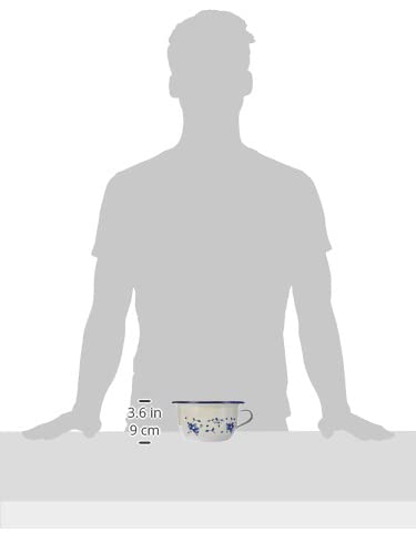 IBILI - 919322 - Sena Chamber Pot,White/Blue, 22 Cm